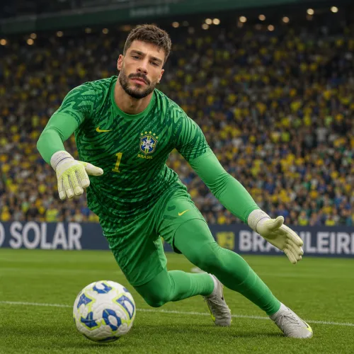 Turn Photo into a Football Goalkeeper Poster Generator - AiDesign