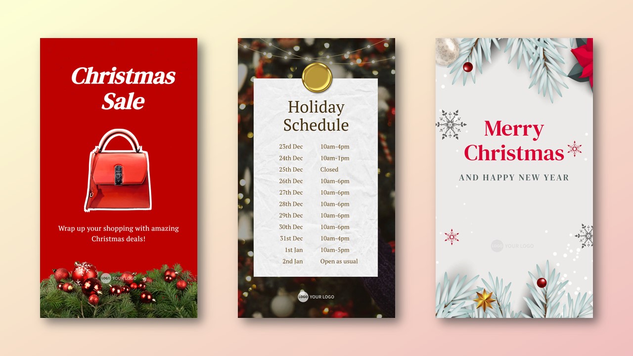 Free Holiday Design Templates Ready to Customize - LogoAI