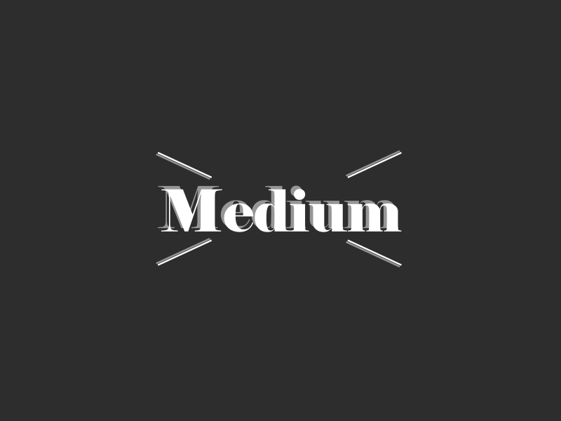 Medium logo | Design your own internet logo - LogoAI