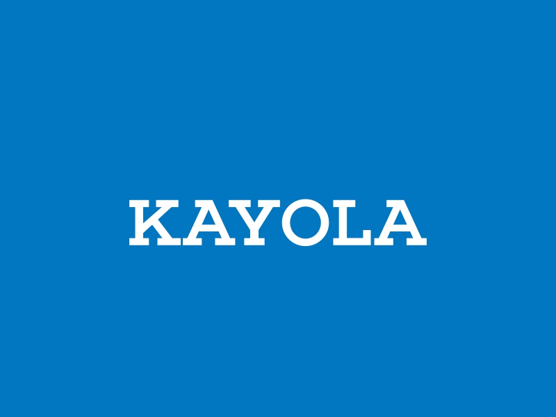 KAYOLA logo design - LogoAI.com