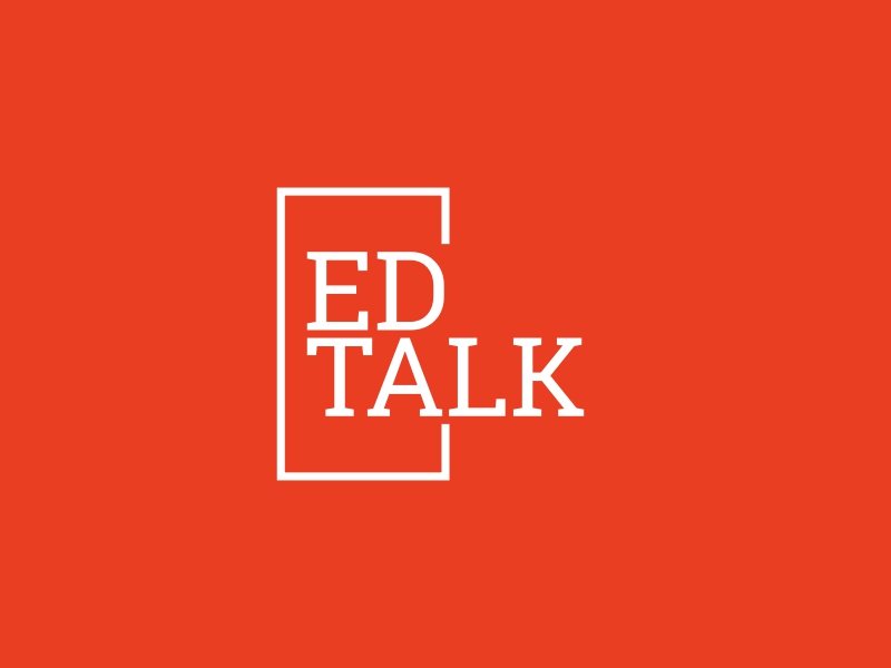 ED TALK logo | Design your own logo - LogoAI