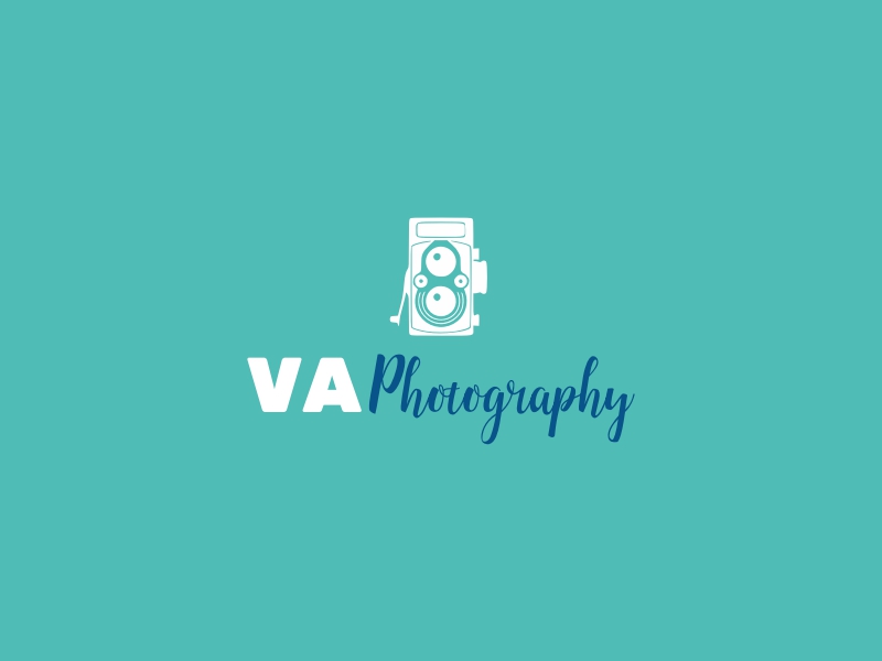 VA Photography logo | Design your own events logo - LogoAI