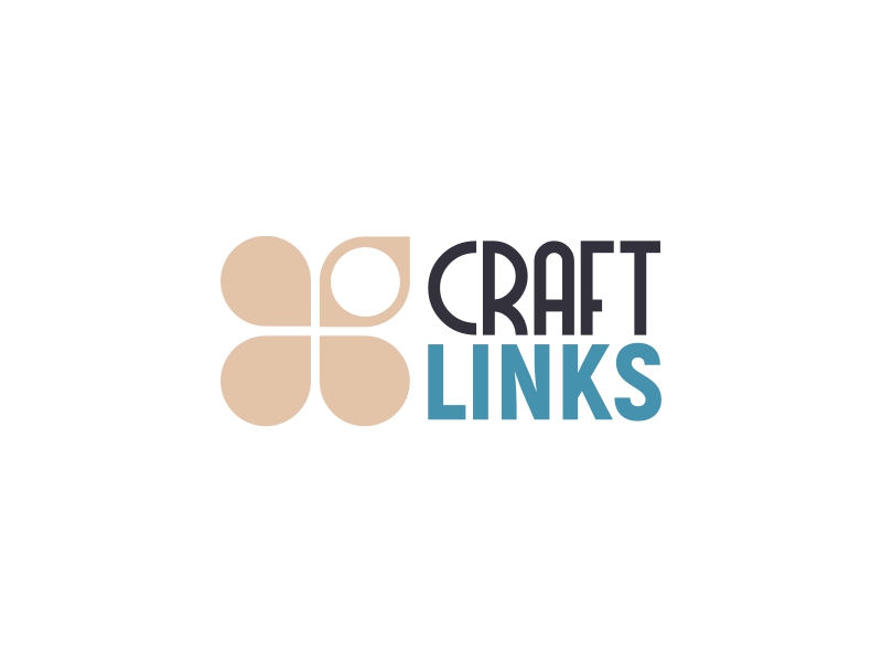 Craft links logo | Design your own handcrafted art logo - LogoAI