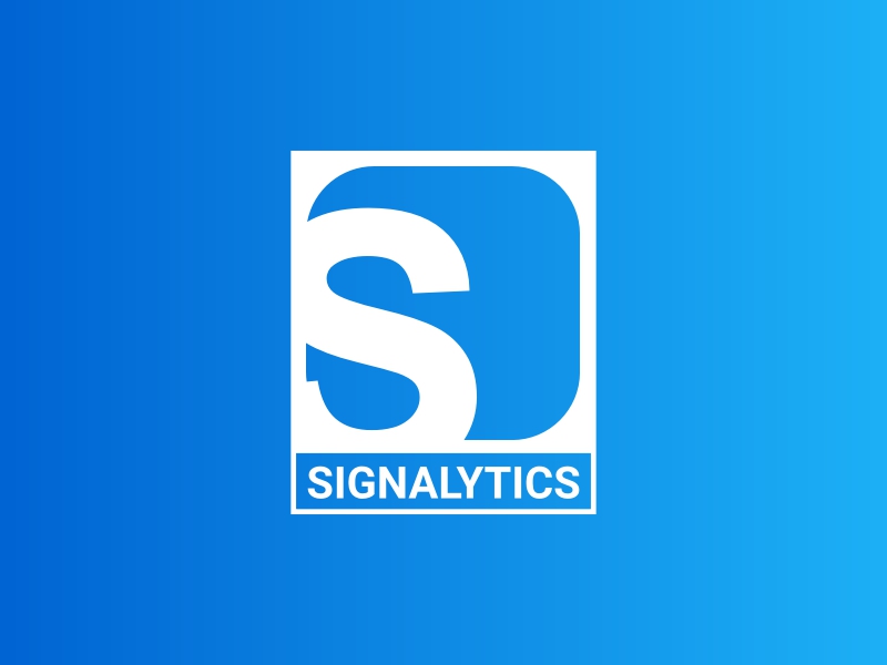 SIGNALYTICS logo design - LogoAi.com