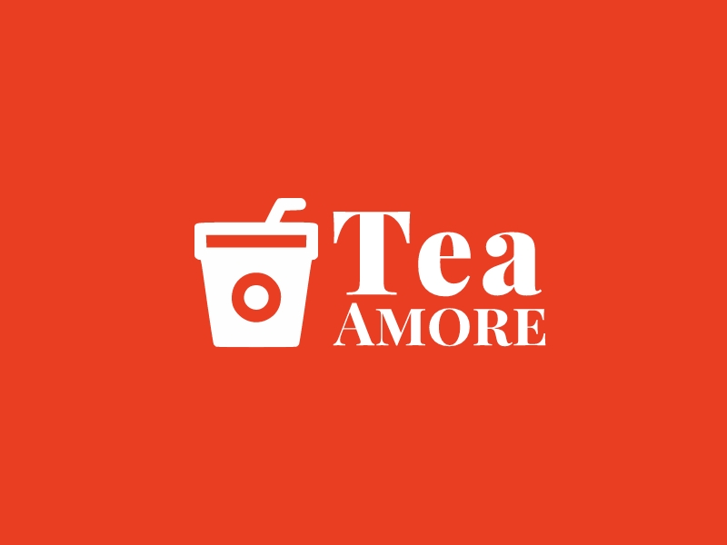 Tea Amore logo | Design your own cafe logo - LogoAI