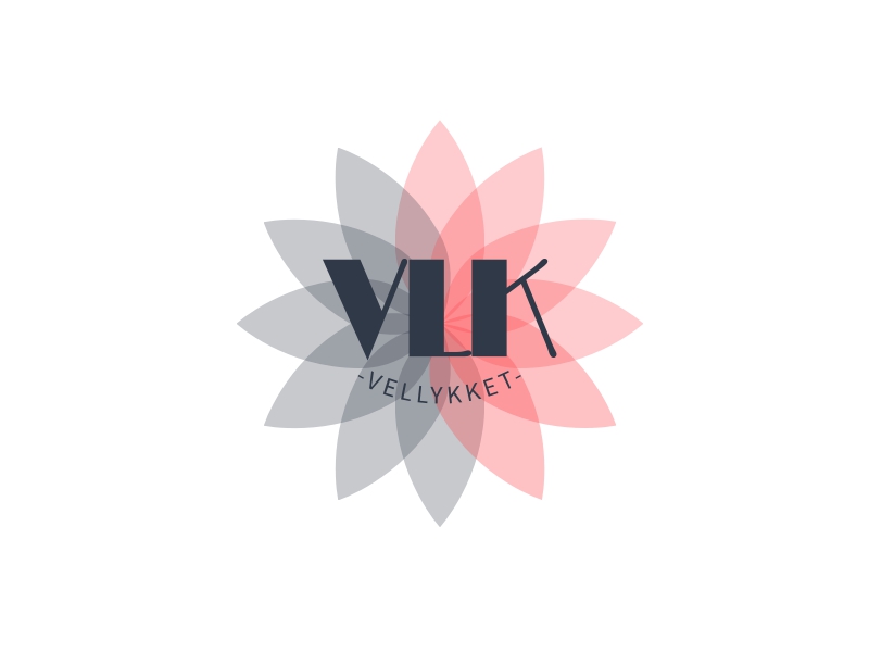 VLK logo | Design your own gradient logo - LogoAI