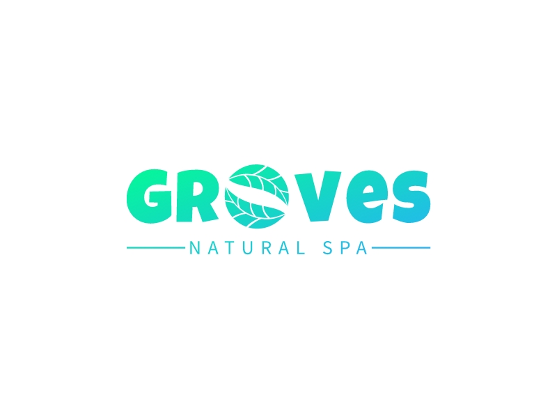 Groves logo | Design your own gradient logo - LogoAI