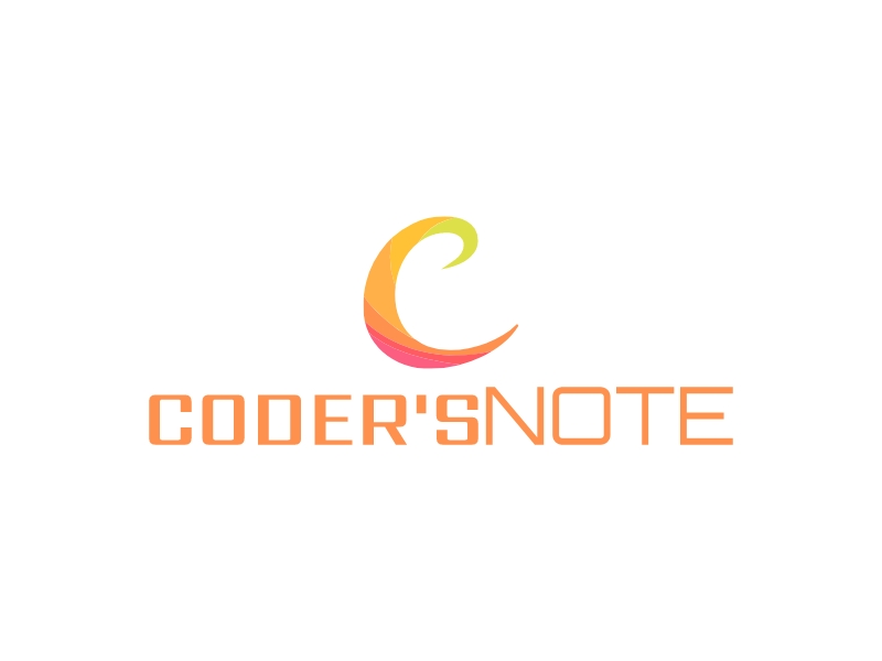 CODER'S NOTE logo | Design your own logo - LogoAI