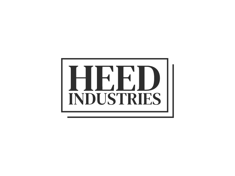 Heed Industries logo | Design your own construction logo - LogoAI