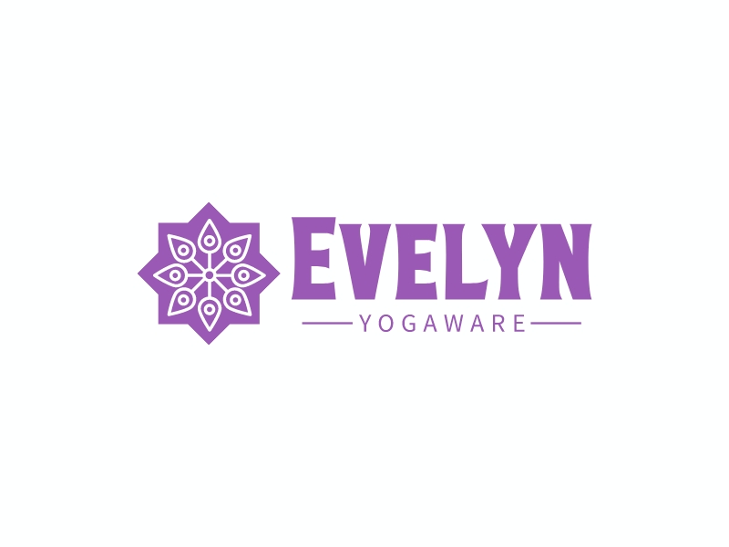 Evelyn logo | Design your own yoga studio logo - LogoAI