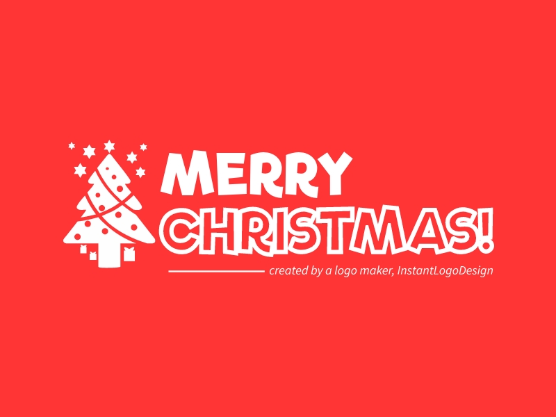 Merry Christmas! logo | Design your own vacation logo - LogoAI