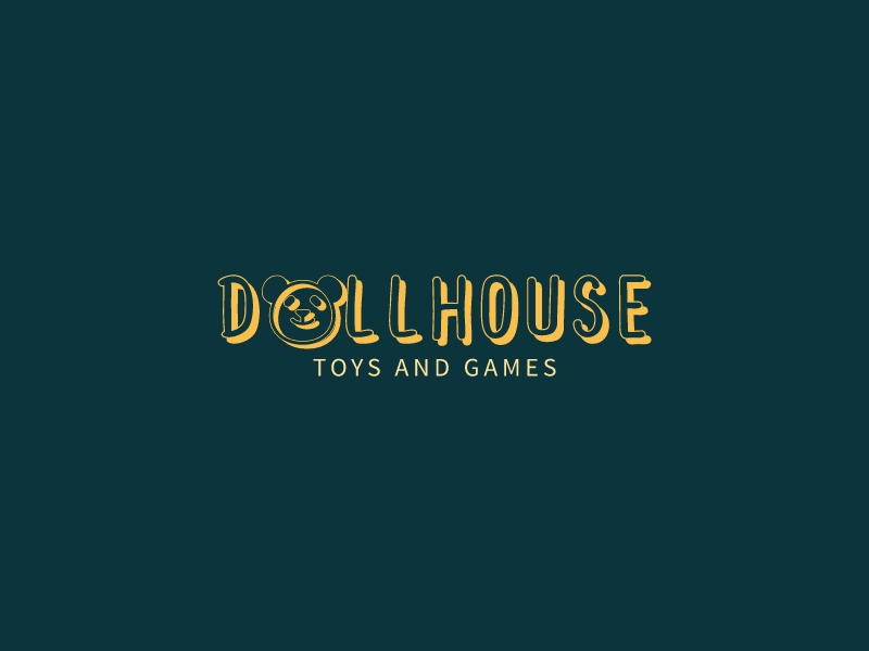 Dollhouse logo | Design your own handcrafted art logo - LogoAI