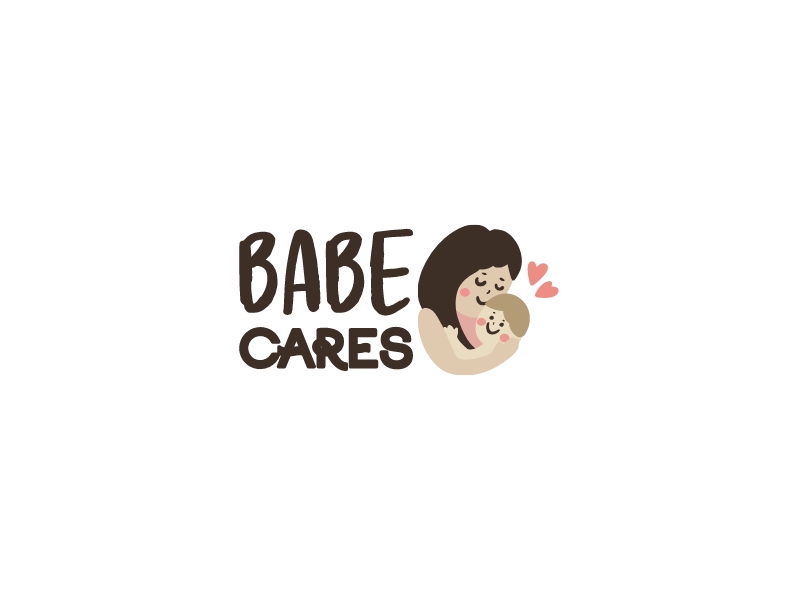 Babe Cares logo | Design your own caring logo - LogoAI