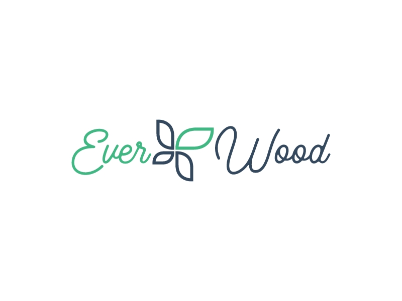 Ever Wood logo | Design your own signature logo - LogoAI