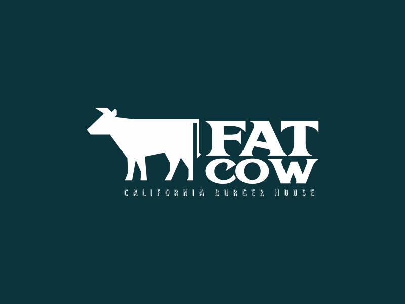 Fat Cow logo | Design your own restaurant logo - LogoAI