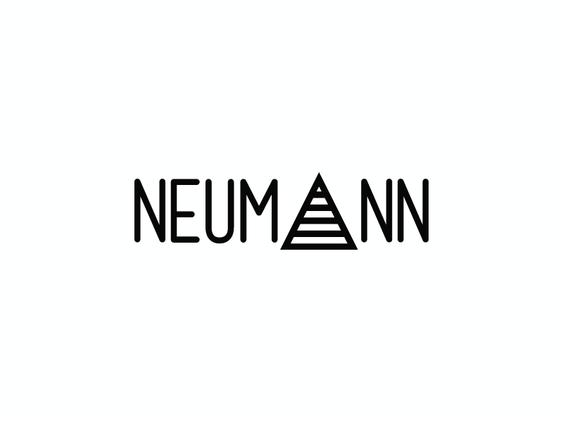 Neumann logo | Design your own triangle logo - LogoAI