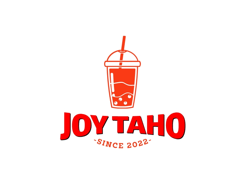 Joy taho logo | Design your own milk tea logo - LogoAI