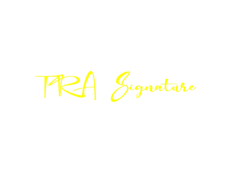 TRA Signature logo | Design your own logo - LogoAI
