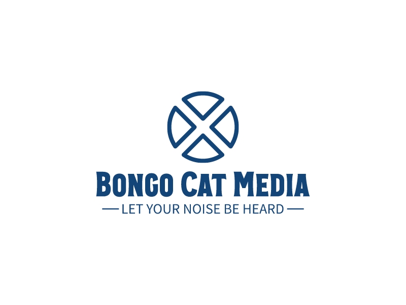 Bongo Cat Media logo | Design your own internet logo - LogoAI