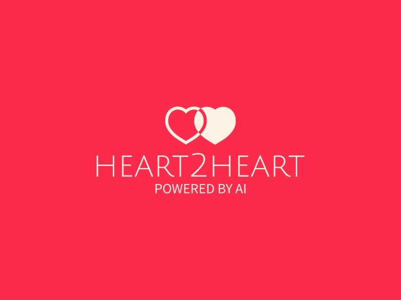 Heart2heart logo | Design your own internet logo - LogoAI