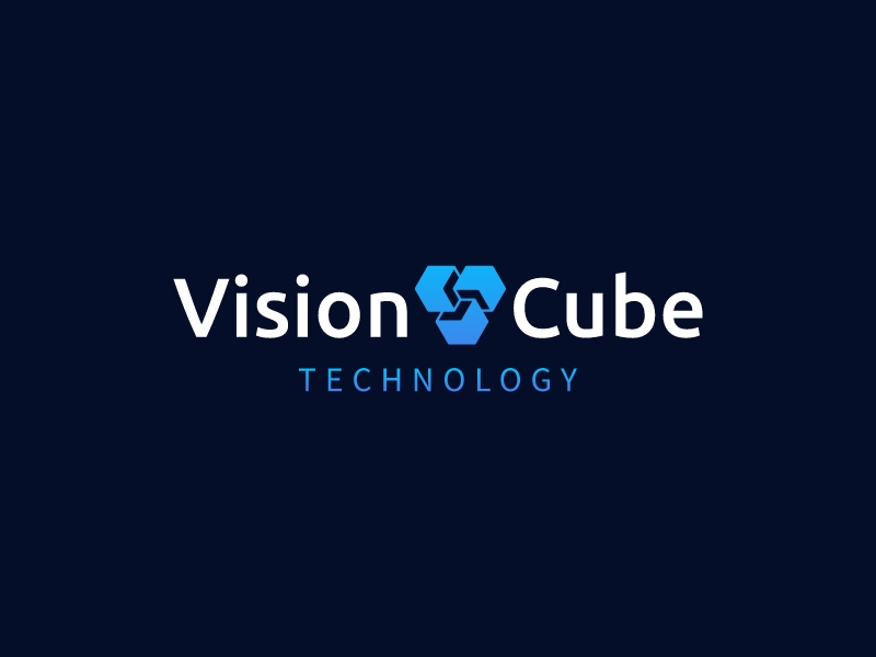 Vision Cube logo | Design your own gradient logo - LogoAI