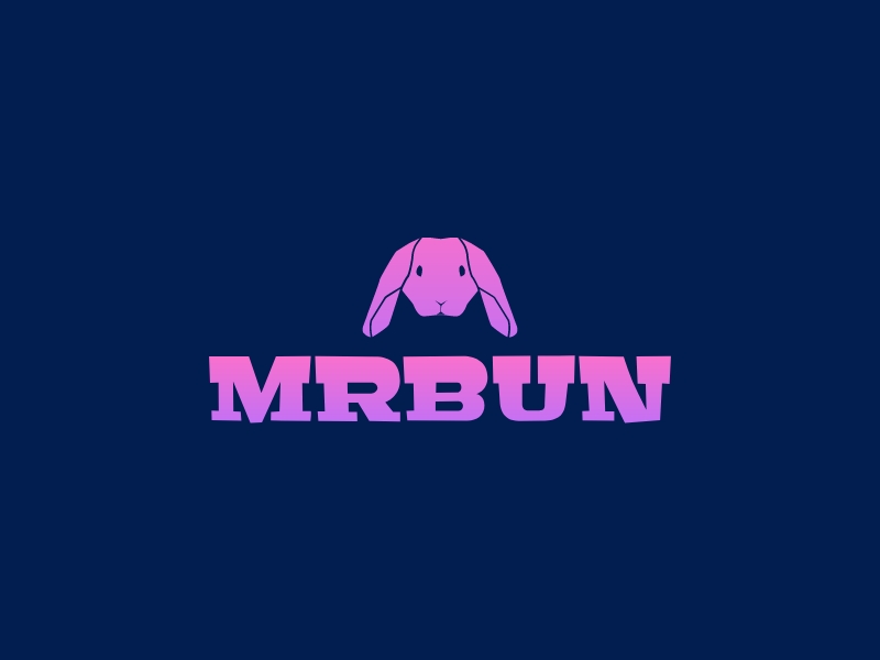 MRBUN logo | Design your own bad bunny logo - LogoAI