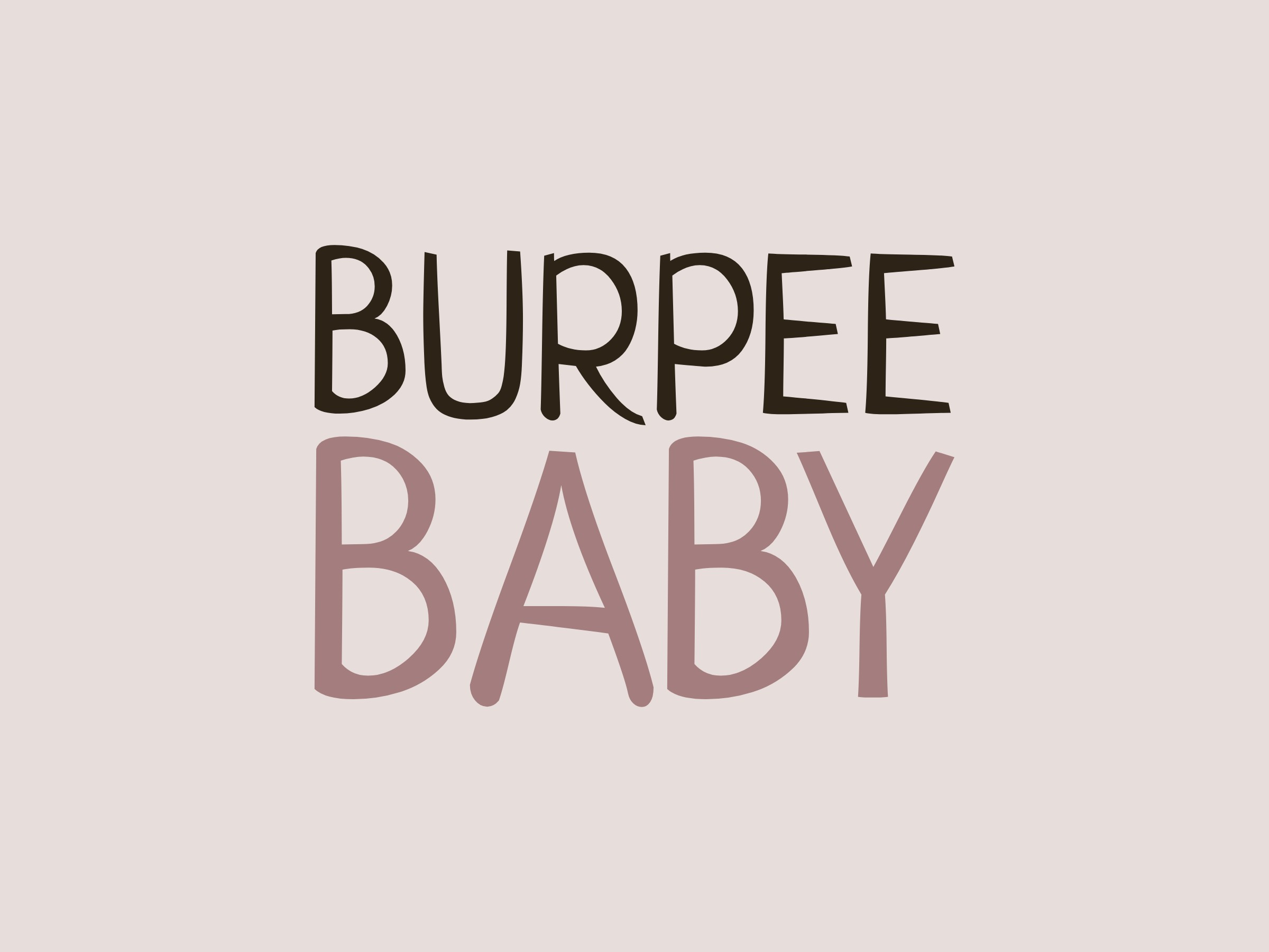 Burpee Baby logo | Design your own logo - LogoAI