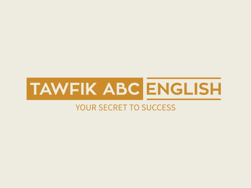 TAWFIK ABC ENGLISH logo | Design your own education logo - LogoAI