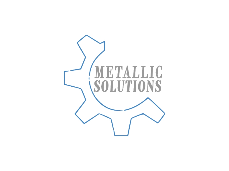 Metallic Solutions logo | Design your own real estate logo - LogoAI