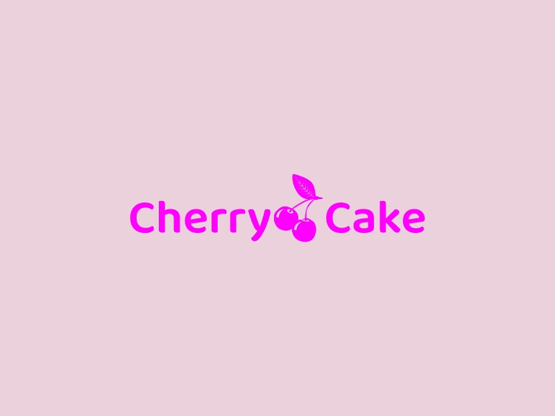 Cherry Cake logo | Design your own cake logo - LogoAI