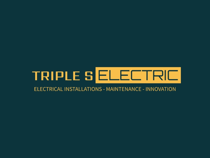 Triple S Electric logo | Design your own construction logo - LogoAI