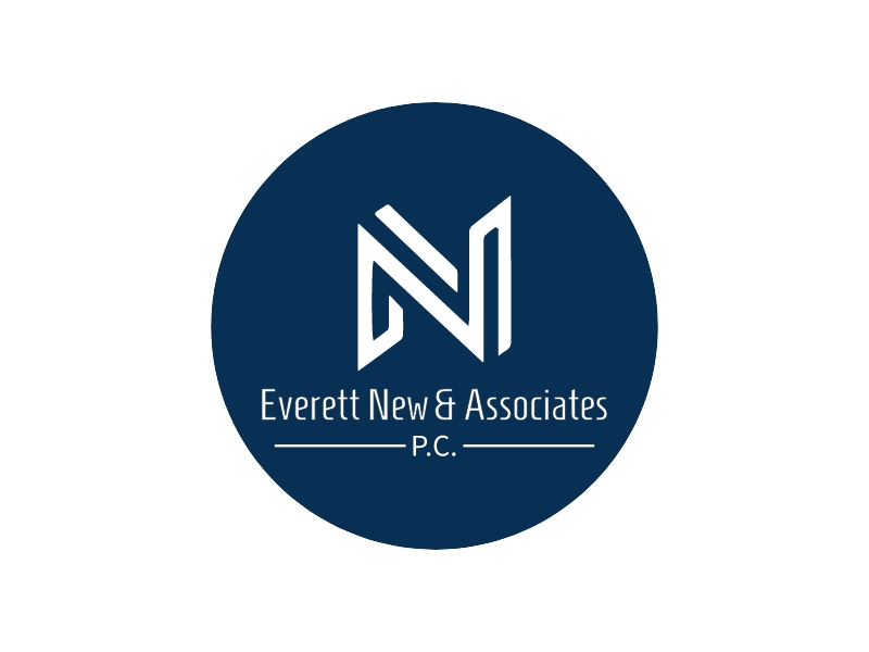 Everett New & Associates logo | Design your own legal logo - LogoAI