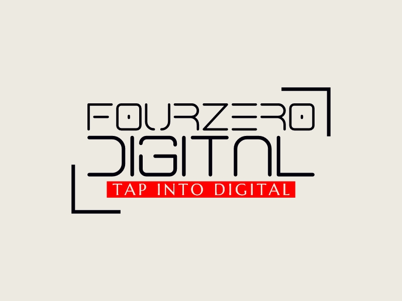 Fourzero Digital logo design - LogoAI.com
