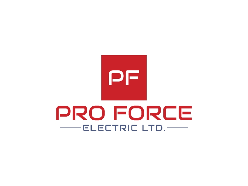 PRO FORCE logo | Design your own electrician logo - LogoAI