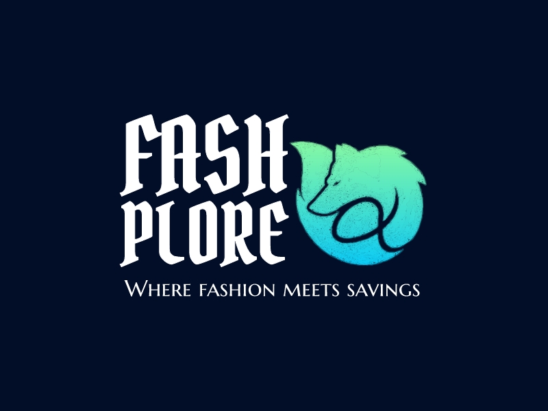 FASH PLORE logo | Design your own gradient logo - LogoAI