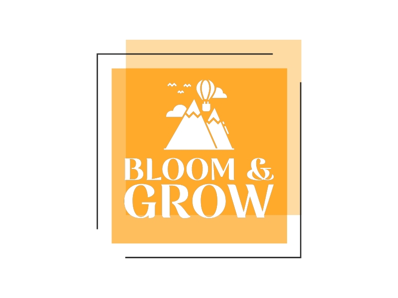 BLOOM & grow logo | Design your own travel logo - LogoAI
