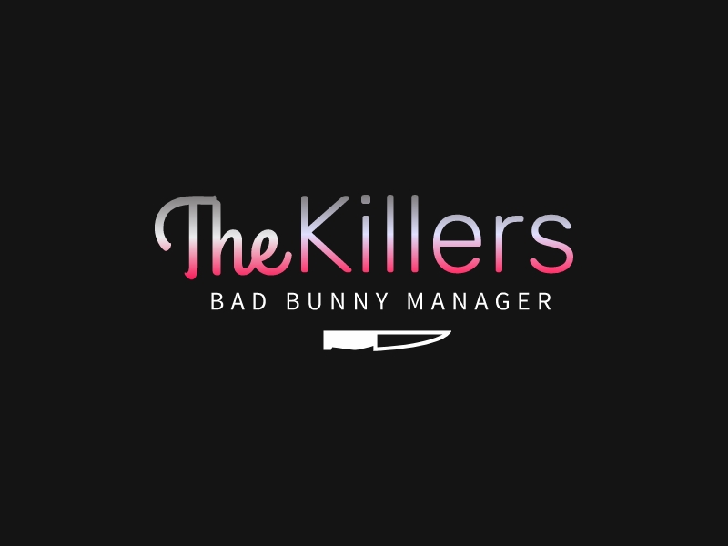 The Killers logo | Design your own bad bunny logo - LogoAI