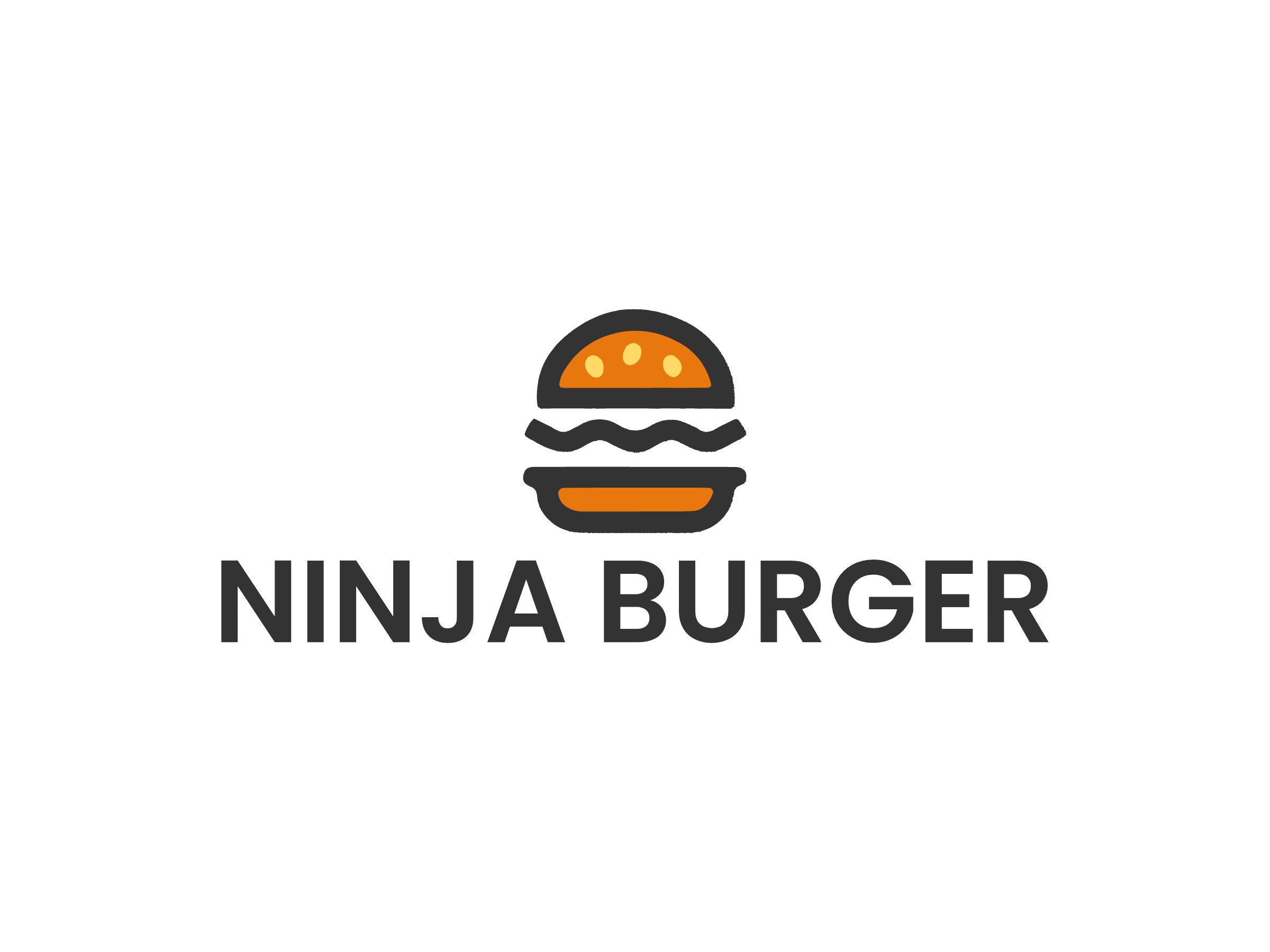 NINJA BURGER logo design - LogoAI.com