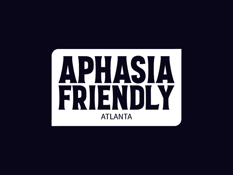 Aphasia Friendly logo | Design your own nonprofit logo - LogoAI