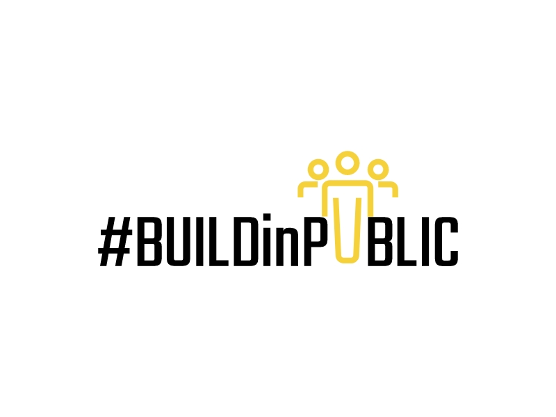 #BUILDinPUBLIC logo | Design your own startup logo - LogoAI