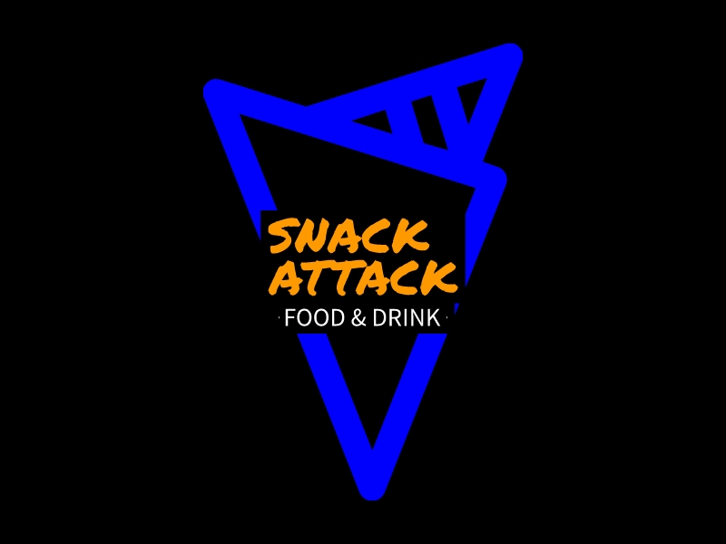 SNACK ATTACK logo | Design your own logo - LogoAI