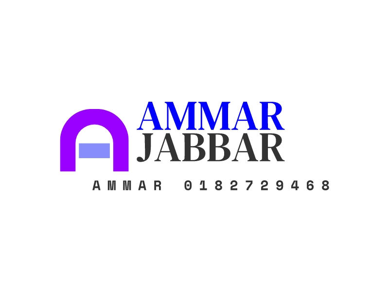 AMMAR JABBAR logo | Design your own logo - LogoAI
