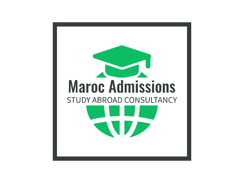 Maroc Admissions logo | Design your own education logo - LogoAI
