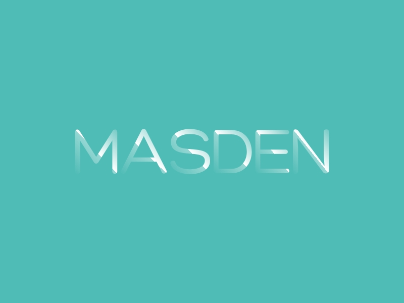 Masden logo | Design your own simple logo - LogoAI