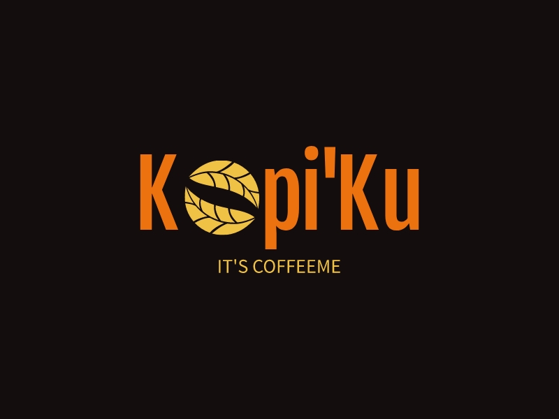 Kopi'Ku logo | Design your own restaurant logo - LogoAI