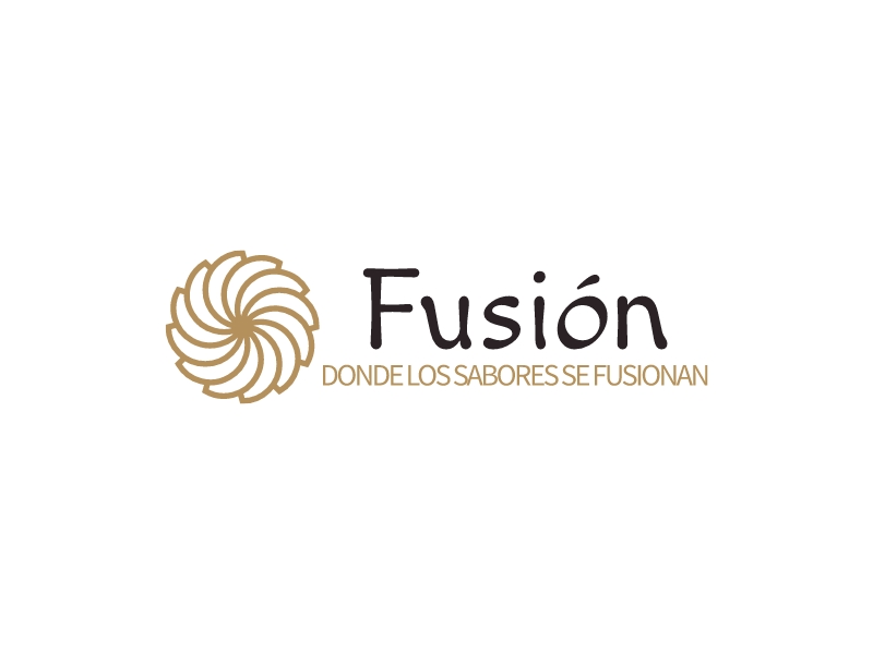 Fusión logo | Design your own restaurant logo - LogoAI