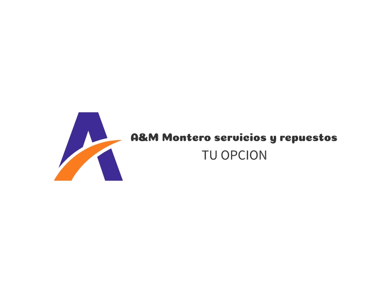 A&M Montero servicios y repuestos logo | Design your own automotive ...