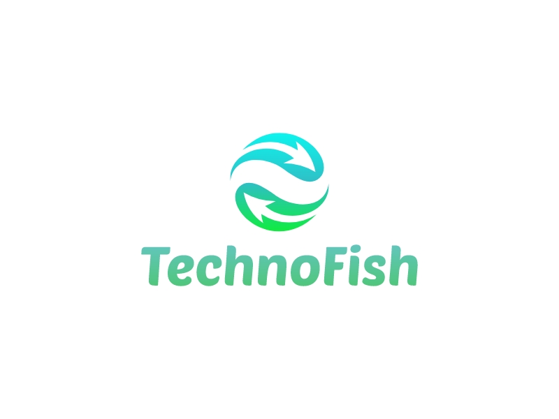 TechnoFish logo design - LogoAI.com
