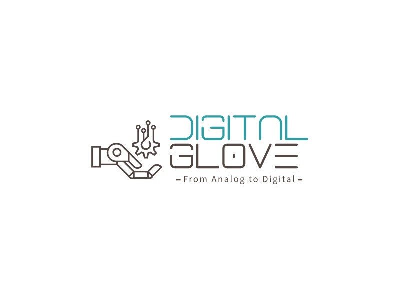 Digital Glove logo | Design your own technology logo - LogoAI