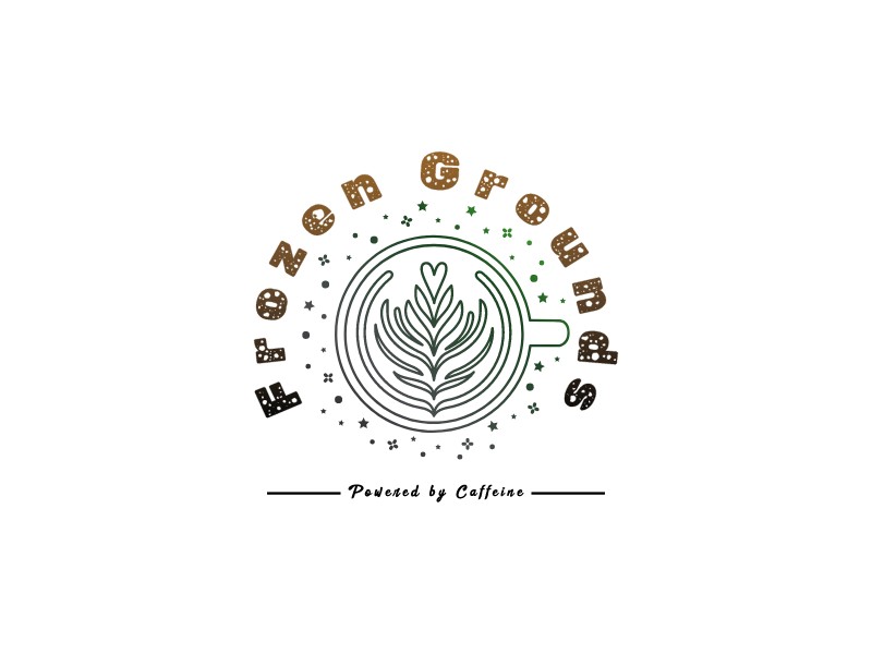 Frozen Grounds logo | Design your own drink logo - LogoAI